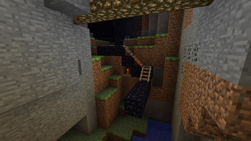 Mountain Rollercoaster - Update #1 Minecraft Map